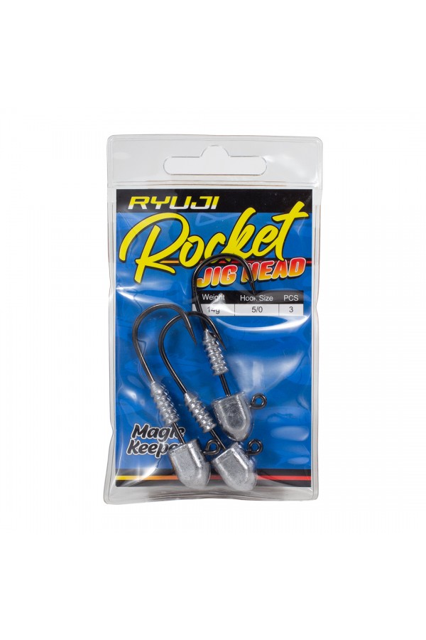RYUJI ROCKET JIG HEAD - T20664