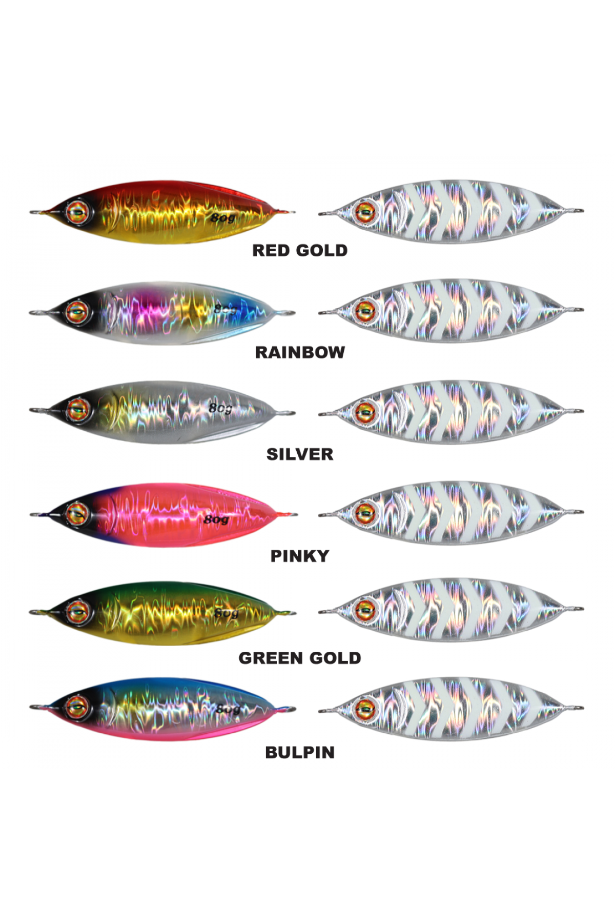SEABOR BITE JIG - SBRBT80